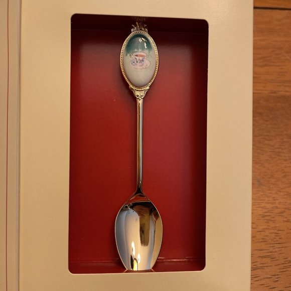 Coynes & Co | Kitchen | 998 Spoon 24k Gold Plated A Cup If Christmas ...